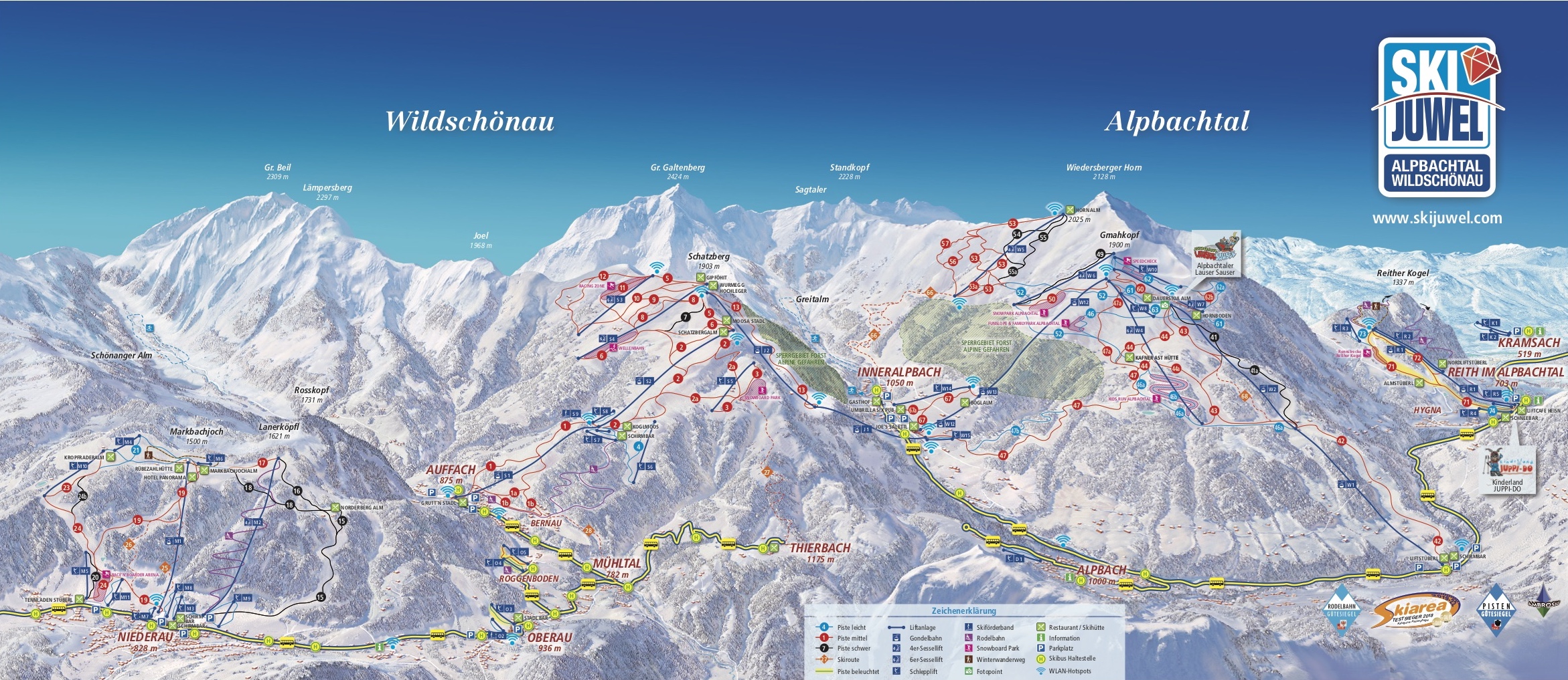 iSKI - Skigebiet Alpbachtal - Ski Juwel Alpbachtal Wildschönau ...